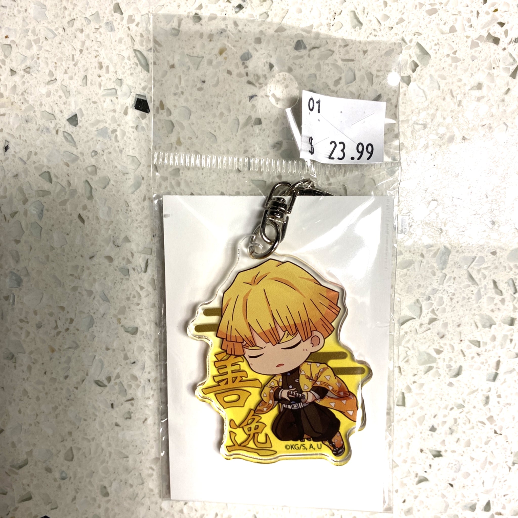Zenitsu - Key Chain - Demon Slayer – Akihabara Tokyo